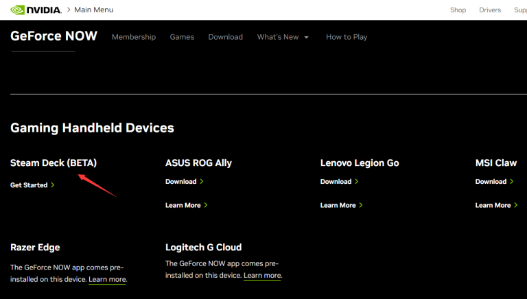NVIDIA 将使 SteamDeck 可以更轻松的使用 GeForce Now 云游戏 – SteamDeck中文网
